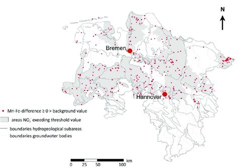 Relationship Between Monitoring Well Screen Length A Nitrate Download Scientific Diagram
