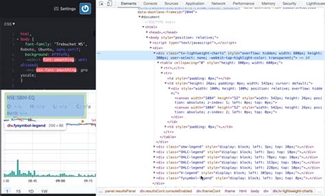 Css New Data Is Being Placed On Top Of Old Data Javascript Stack