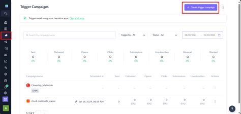 how to create a trigger campaign