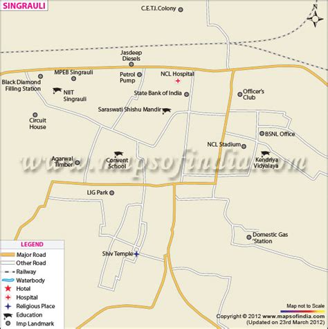 Singrauli City Map