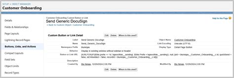 Salesforce Docusign Send Button For Any Object No Code Setup