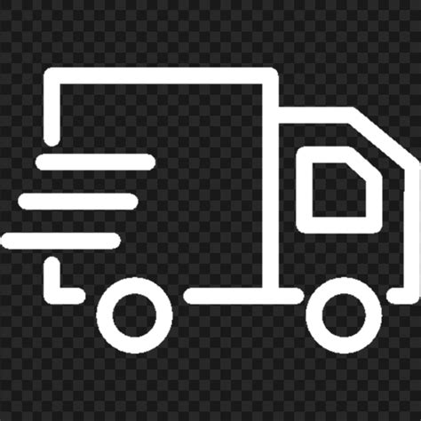 White Car Pickup Delivery Truck Freight Icon Download Png Citypng