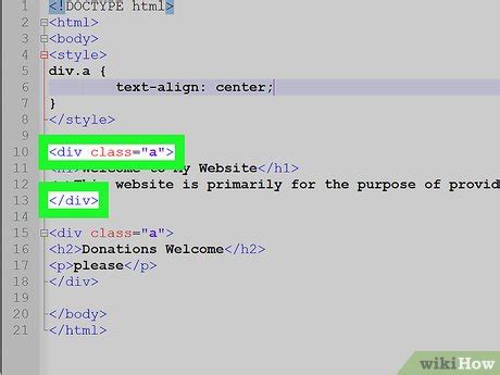 How To Center Text In HTML With Pictures WikiHow
