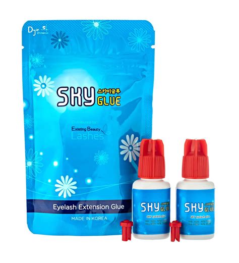 2 Pack Sky Glue S Professional Eyelash Extension Glue Extra Strong