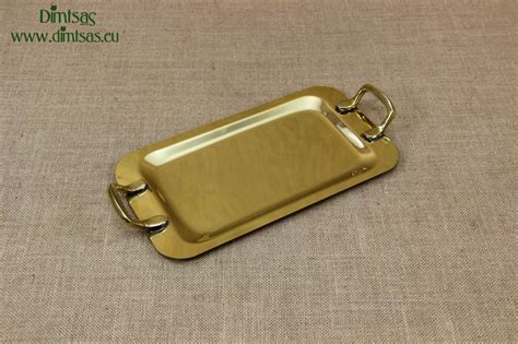 Brass Serving Trays Rectangular With Handles
