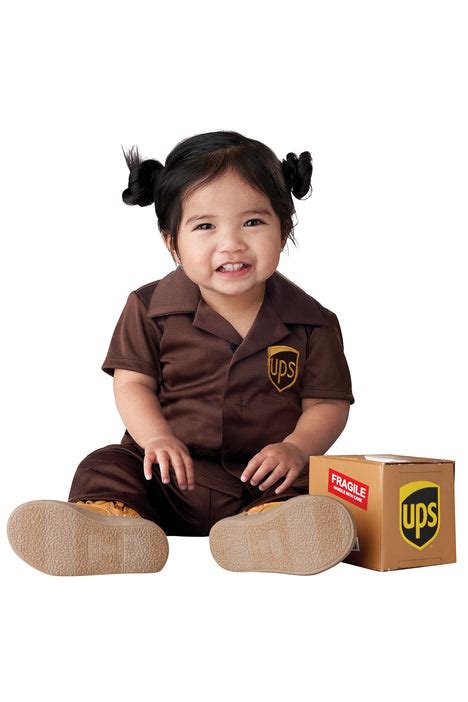 Ups Delivery Costume