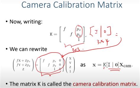 [3d Computer Vision Lecture 5] Camera Models And Calibration