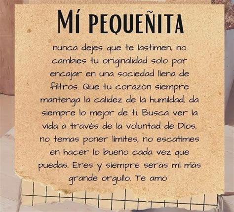 Laura Romero On Instagram Hija Te Amo Frases Frasesinspiradoras