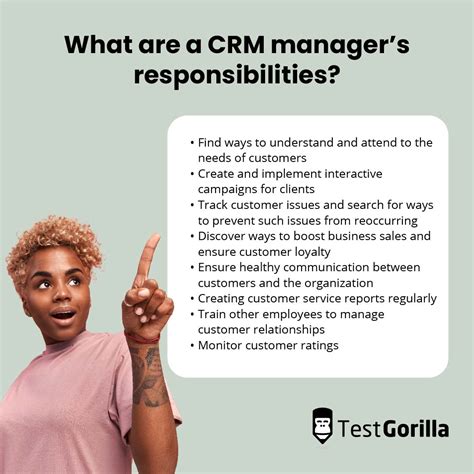 What Does A Crm Manager Actually Do Testgorilla