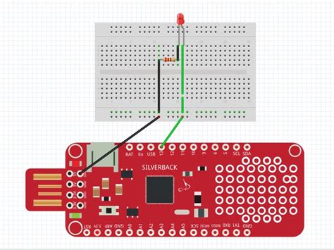 Led Blink Using Surilli Basic M0 And Arduino Web Editor