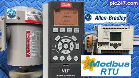 Micrologix 1100 Modbus Rtu Danfoss Fc302 Tutorial