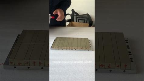 A4 Sized Halbach Array Magnets With Surface Magnets Up To 9 000 Gauss Magnetic Halbach