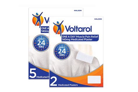 Voltarol One A Day Muscle Pain Relief Medicated Plaster Voltarol