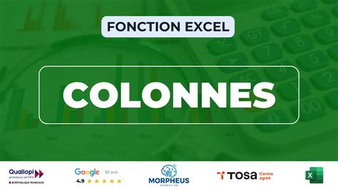 Tout Savoir Sur La Fonction Colonnes Excel 🚀 Exercice Et Vidéo