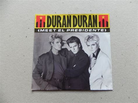 Single Brit New Wave Pop Band Duran Duran 1987 Meet El Presi Gebraucht