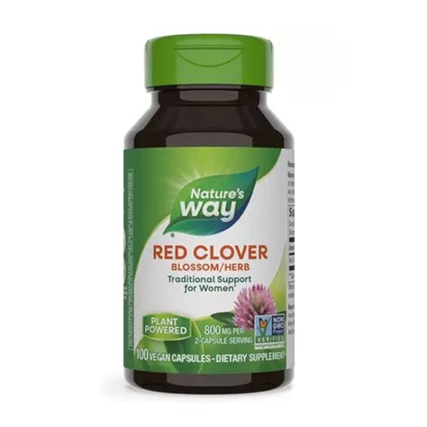 Red Clover 400mg Natures Way 100 Capsule Secom Farmacia Tei Online