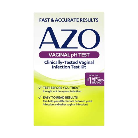 Azo Vaginal Ph Test Test Your Vaginal Ph At Home Azo