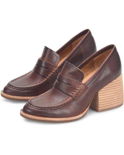 Brown Kork Ease Flats For Women Lyst