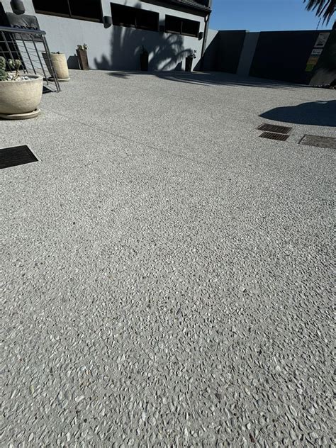 Exposed Aggregate Cape Coast Flooring