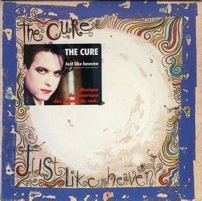 The Cure Just Like Heaven 1987 Blue Border Vinyl Discogs