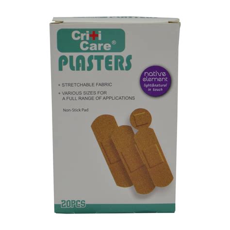 Criticare™ Fabric Plaster Strips Be Safe Paramedical