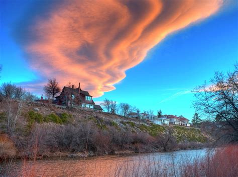Sunset Clouds Downtown Reno Nevada Photograph By Steve Ellison