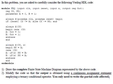In This Problem You Are Asked To Carefully Consider