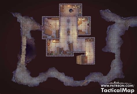 Basement Invasion 32x22 Rdndmaps