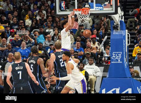 Orlando Florida Usa November 4 2023 Los Angeles Lakers Center