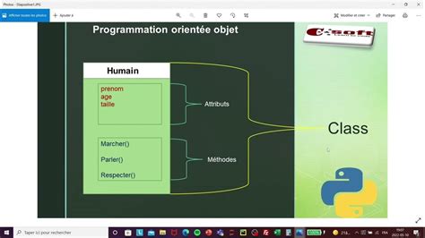 Programmation Orientée Objet Python En Pulaar Youtube