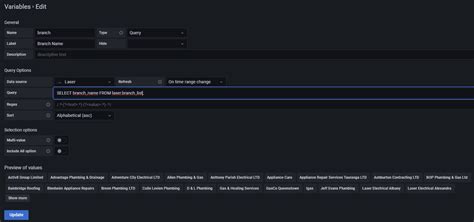 Query Variable Error Grafana Grafana Labs Community Forums