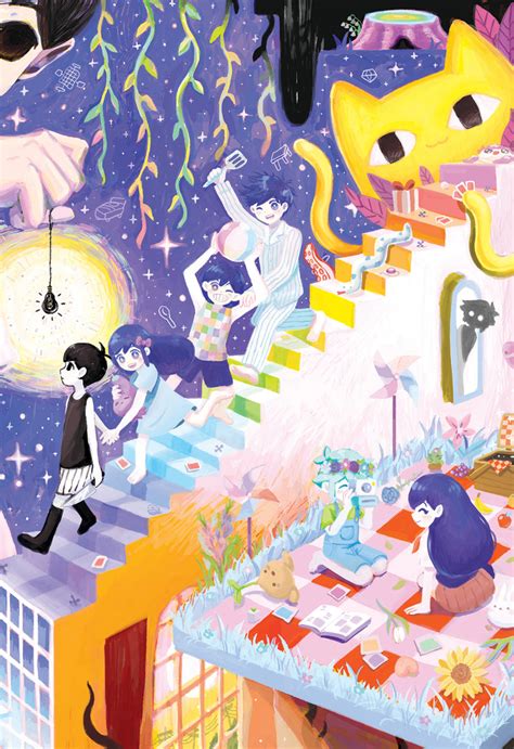 Omori 2nd Anniversary Print Omocat