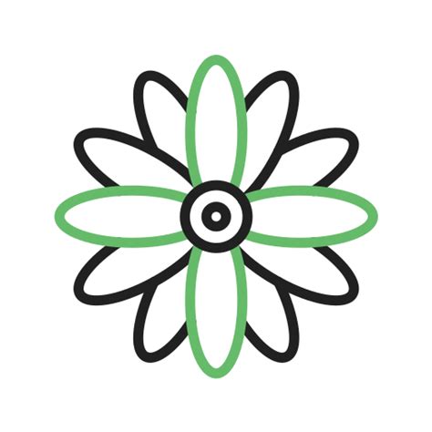 데이지 아이콘 Generic Color Outline Freepik