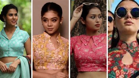 Top 999 Collar Neck Blouse Designs Images Amazing Collection Collar Neck Blouse Designs