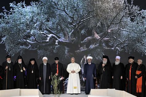 Pope Leo In Crisis Hit Lebanon Urges Faith Leaders To Unite For Peace