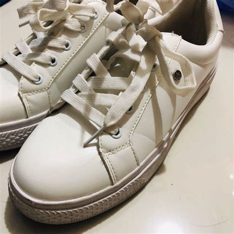 Cln Celine Plain White Sneakers Womens Fashion Footwear Sneakers On