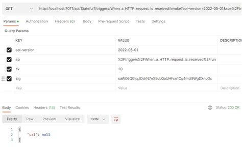 How To Dynamically Pass The Url From Request To Actions In Azure