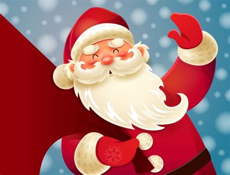 وکتور بابا نوئل با کیفیت گرافیک با طعم تربچه طرح لایه باز