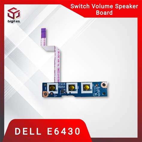 Jual Switch Volume And Mute Speaker Board Dell E6430 Original Second Shopee Indonesia