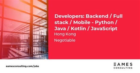 Rox Y On Linkedin Developers Backend Full Stack Mobile Python Java Kotlin