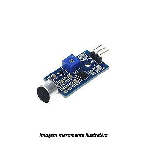 Módulo Sensor de Som Microfone KY SmartProjects Brasil Componentes Eletrônicos Arduino