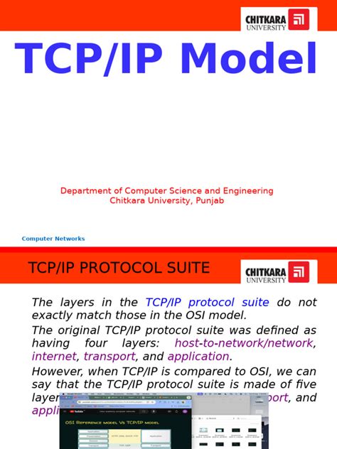 L No67 Compare Tcp Model Vs Osi Model Pdf