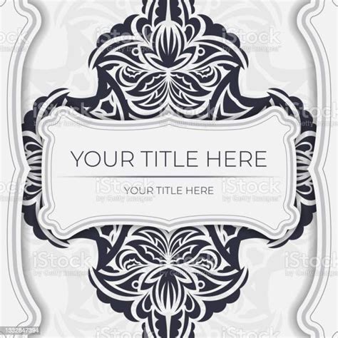 빈티지 블랙 장식과 고급스러운 엽서 색상 만다라 패턴의 초대 디자인 꽃 식물에 대한 스톡 벡터 아트 및 기타 이미지 꽃 식물