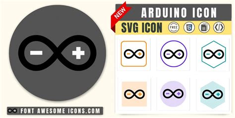 Arduino Icon Svg Code — Download Path Html
