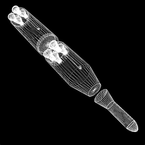 Polaris A2 Ballistic Missile 3d Model Cgtrader