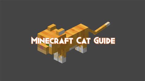 Minecraft Cat Guide Drops Behavior And Attacks Pillar Of Gaming