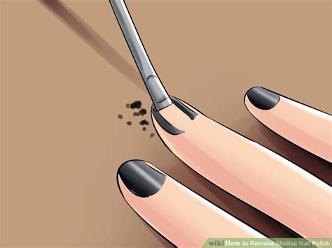 How To Remove Shellac Nail Polish With Pictures Wikihow Shellac