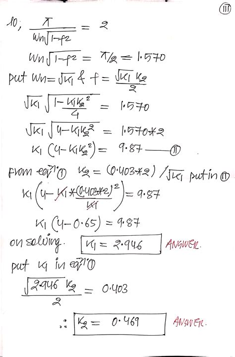[solved] 3 For The System Shown Below Determine The Value Of Ki And