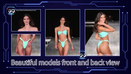 Swimwear Bikini Fashionshow Runway Walking Guide By Fashionmodel