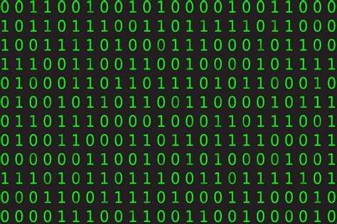program datum background green programming binary coding matrix vector